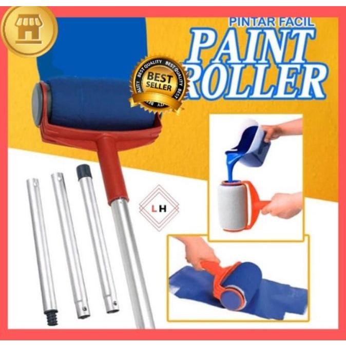 Jual Roll Cat Pintar Facil Smart Paint Roller Cat dinding kuas Tembok ...