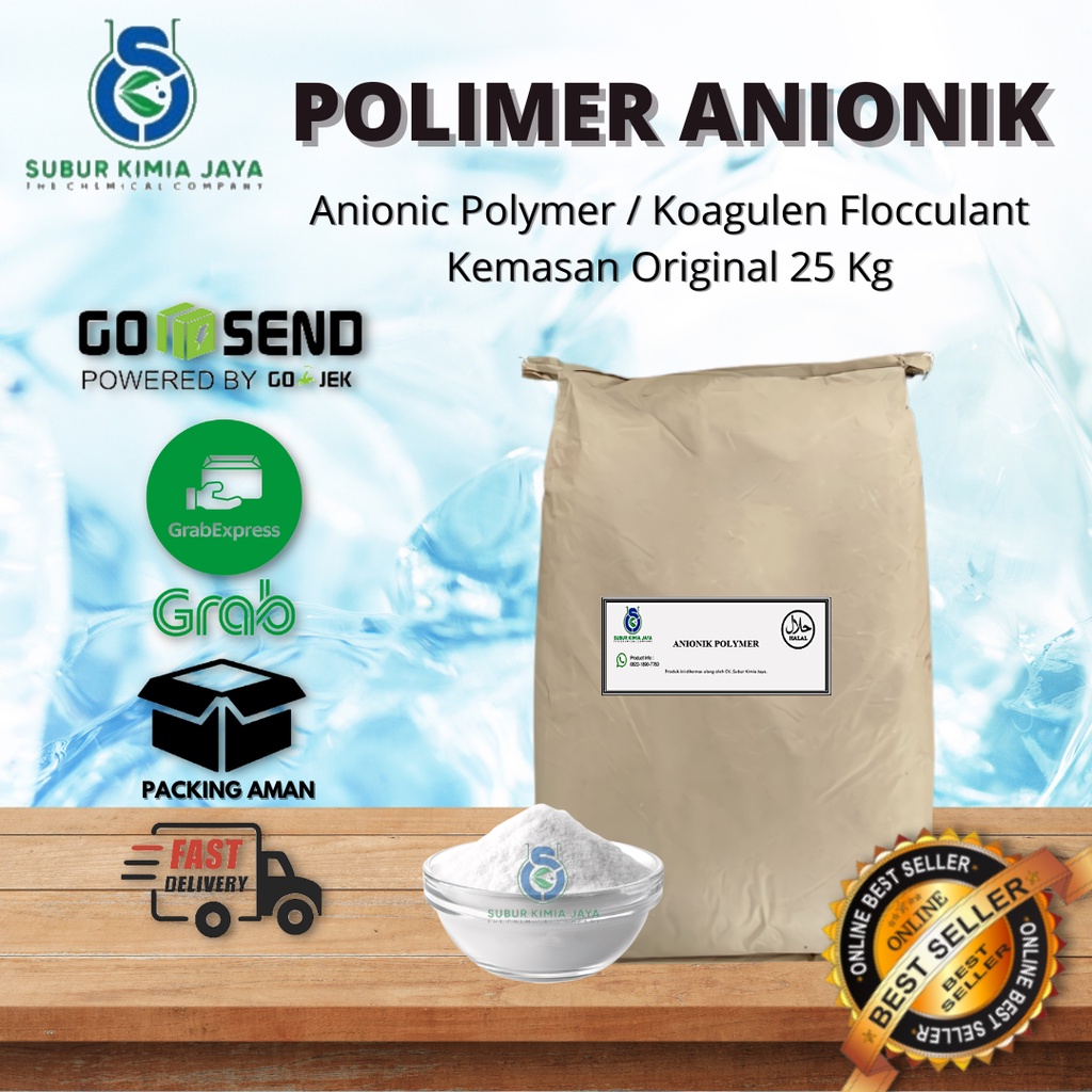 Jual Polimer Anionik / Polymer Anionic / Polimer Anionic 25 KG | Shopee Indonesia