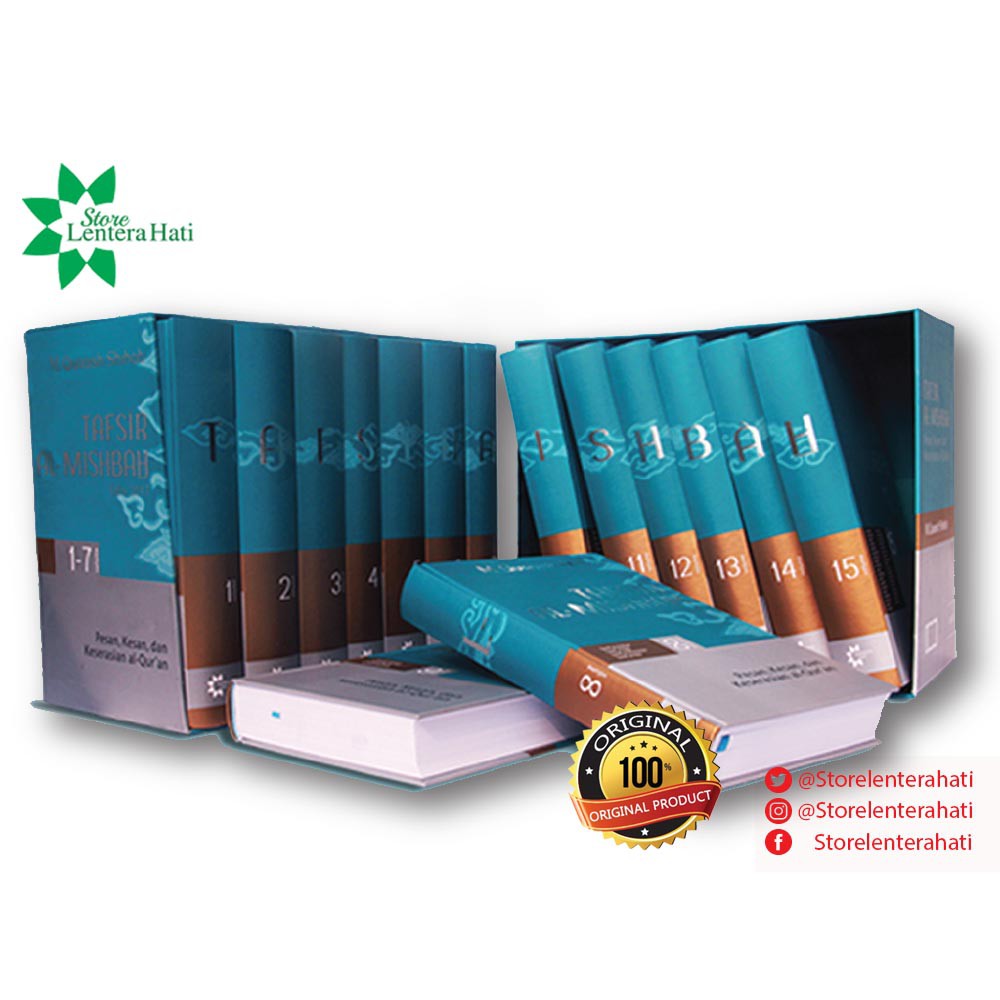 Jual Tafsir Al-Mishbah Full Set 1-15 | Shopee Indonesia