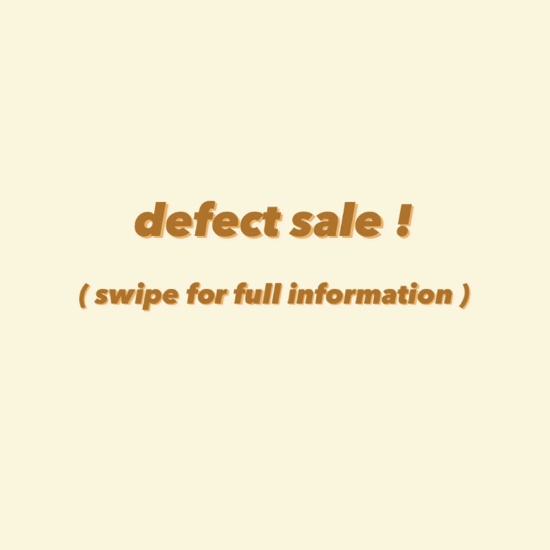 Jual defect sale ( read desc! ) | Shopee Indonesia