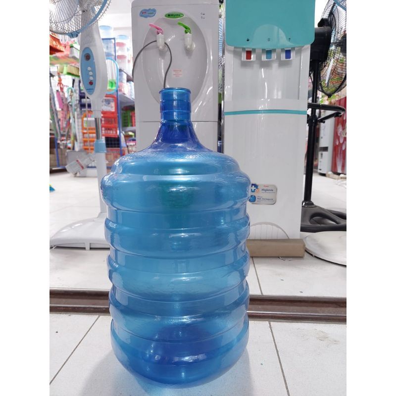 Jual GALON AIR WARNA BIRU/ GALON AQUA POLOS / GALON 19LITER | Shopee ...