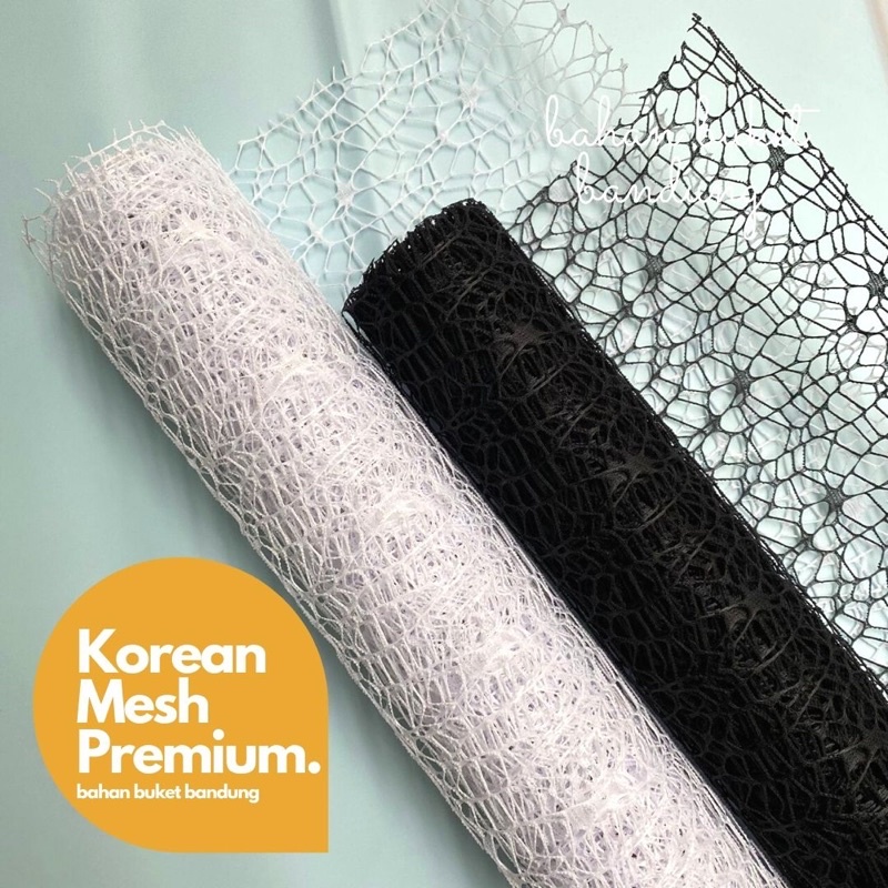 Jual JARING BUKET BUNGA PREMIUM PER 50X49CM-KOREAN MESH BUKET | Shopee ...