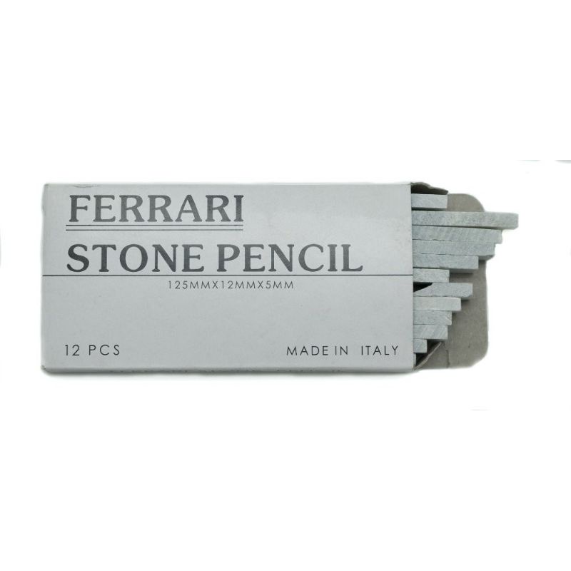 Jual Ferrari Putih Stone Pencil / Kapur Besi Ferrari | Shopee Indonesia