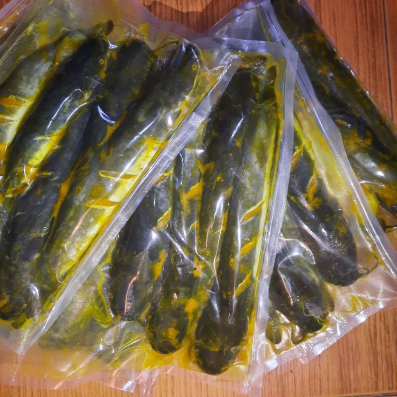 Jual Lele Sangkuriang Frozen Bumbu Kuning/Siap Goreng/Frozen Lele isi 4 ...