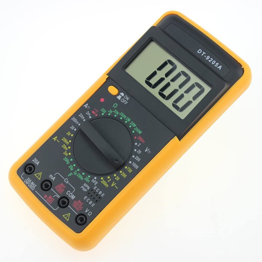 Jual Multitester Multimeter Avo Meter Digital DT9205A LCD Display AC DC ...