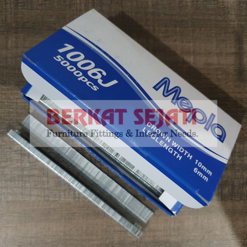Jual 5000 PCS Isi Staples Tembak Angin 1006J / 1006 J / 6 MM / 6MM ...