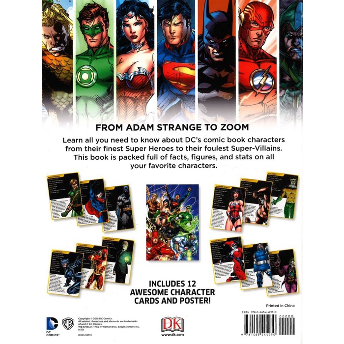 Jual Dc Comics: The Ultimate Character Guide | Shopee Indonesia