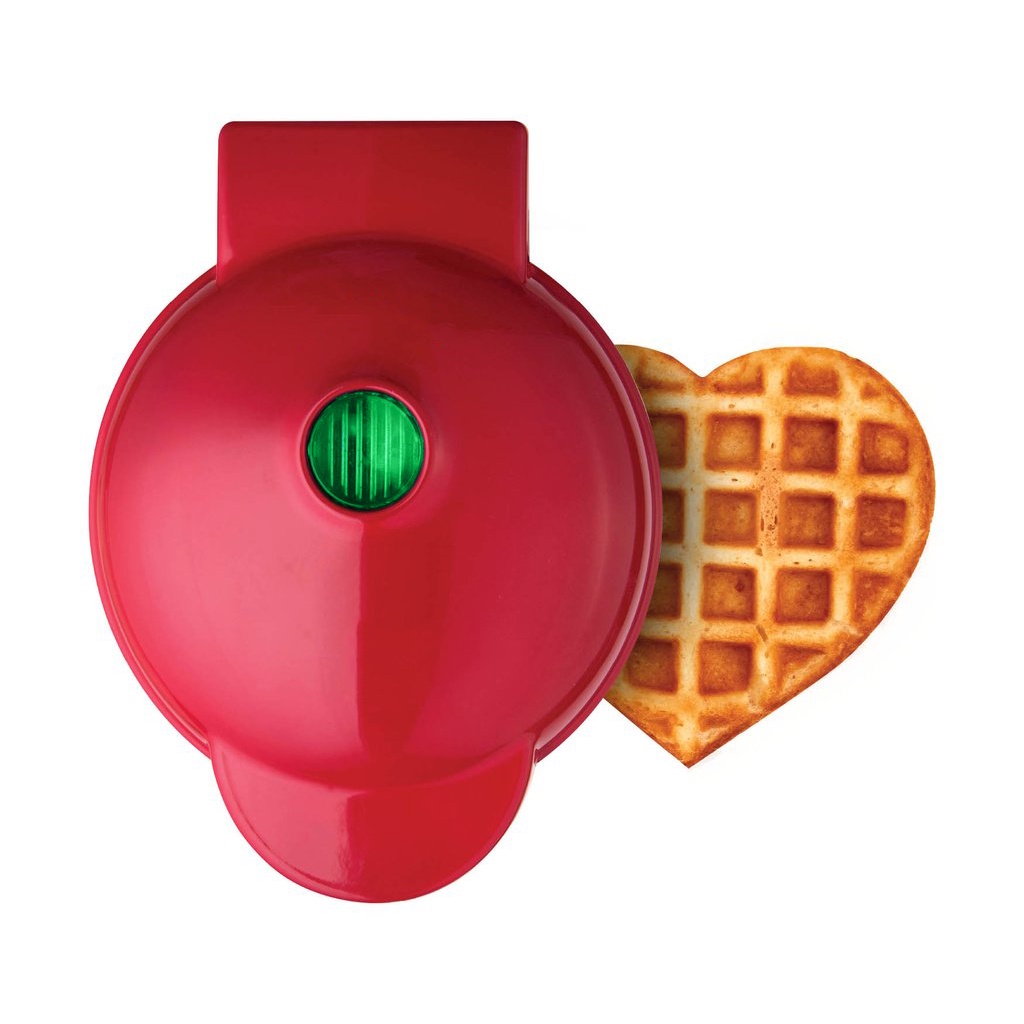 Jual Waffle Mini Maker Model Hati Love Electric Toaster Panggang Non ...
