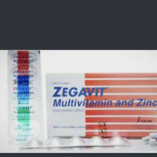Jual Zegavit multivitamin+mineral perstrip 5 tablet | Shopee Indonesia