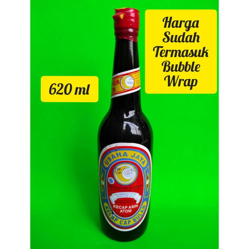 Jual Kecap Bulan biasa (kecap asin atom) / kecap palembang | Shopee ...
