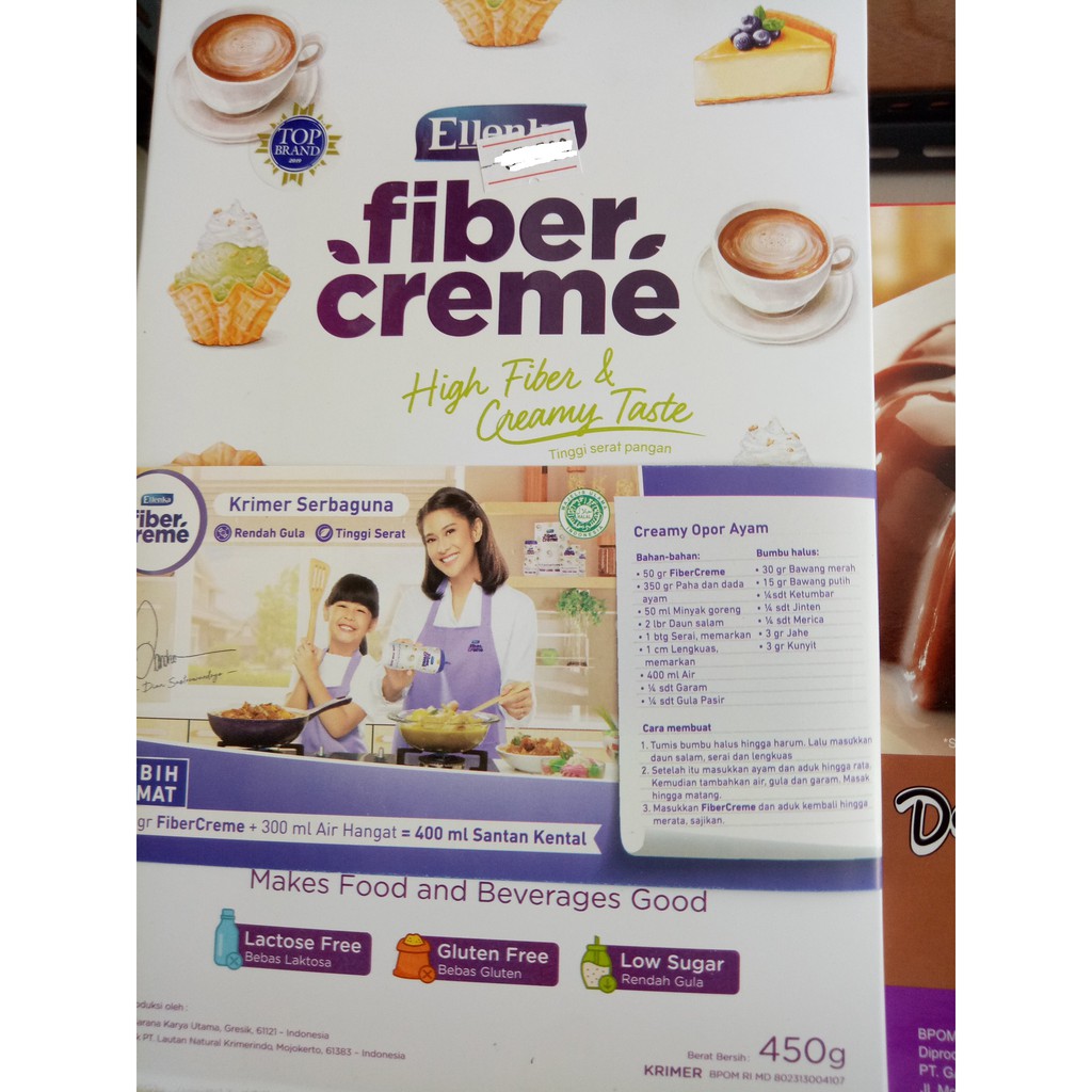 Jual Ellenka Fiber creme kotak 450gr | Shopee Indonesia