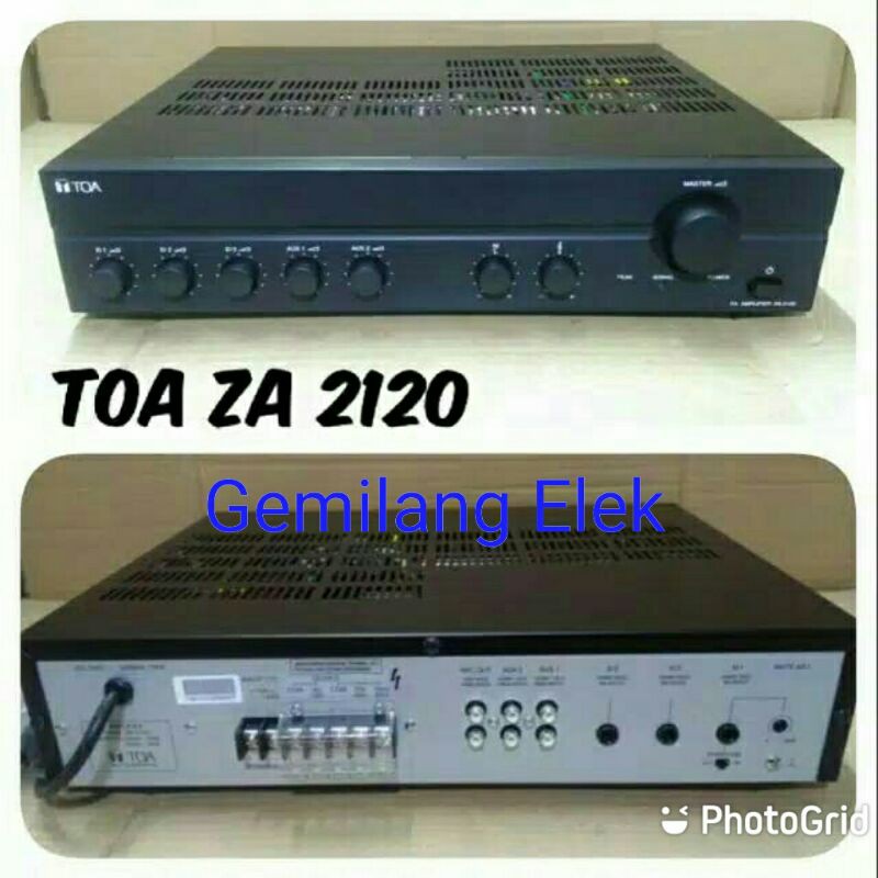 Jual Ampi TOA ZA-2120 120W | Shopee Indonesia
