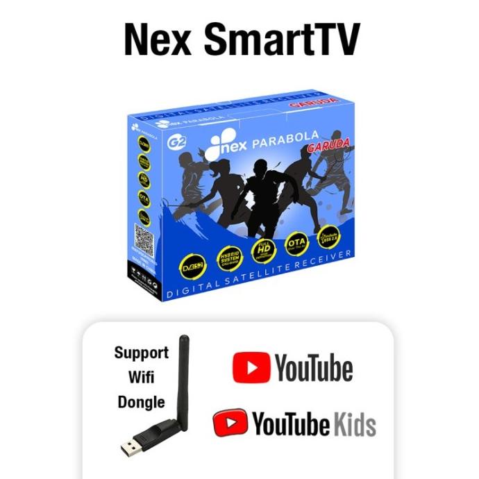 Jual Nex Parabola Garuda (Biru) ---Terbaru--- | Shopee Indonesia