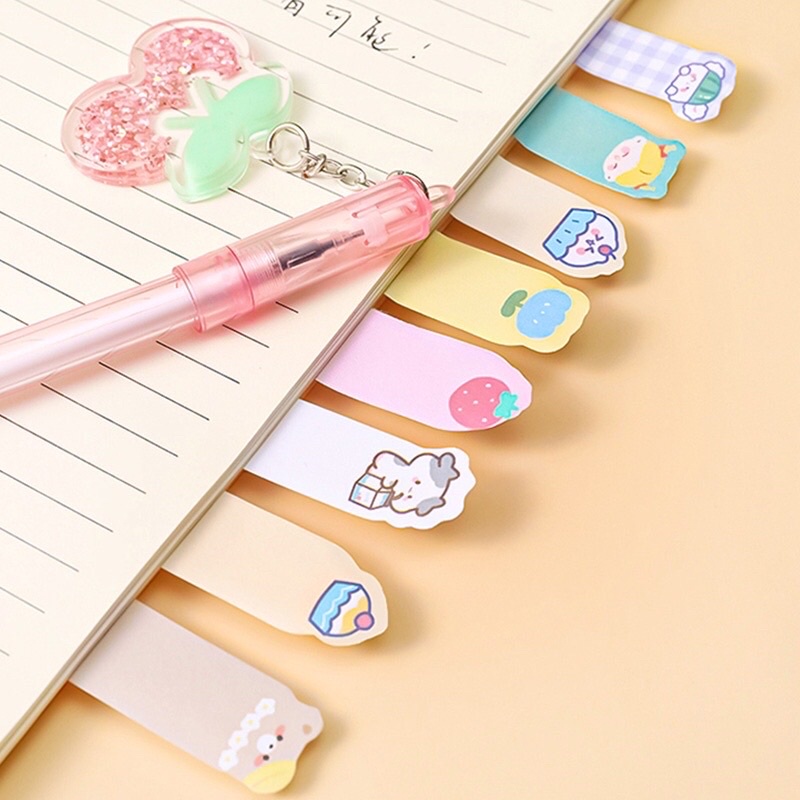 Jual READY STOCK BISA COD - AESTHETIC STICKY NOTE MEMO PAD PAPER INDEKS ...