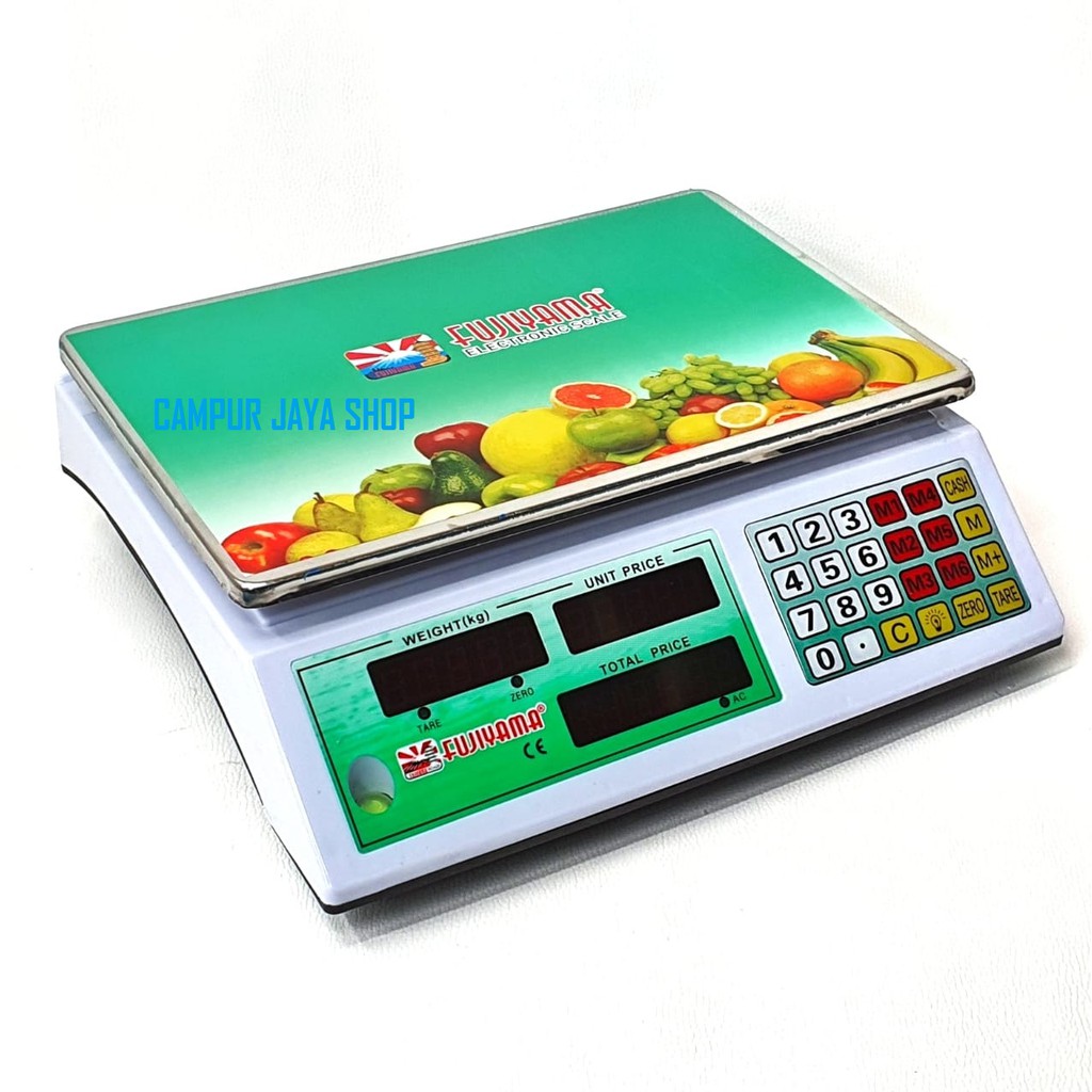 Jual Timbangan Duduk Meja Digital 30Kg Buah Laundry Double Display ...