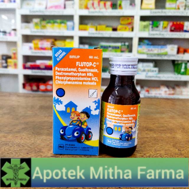 Jual FLUTOP C SIRUP OBAT FLU BATUK ANAK | Shopee Indonesia