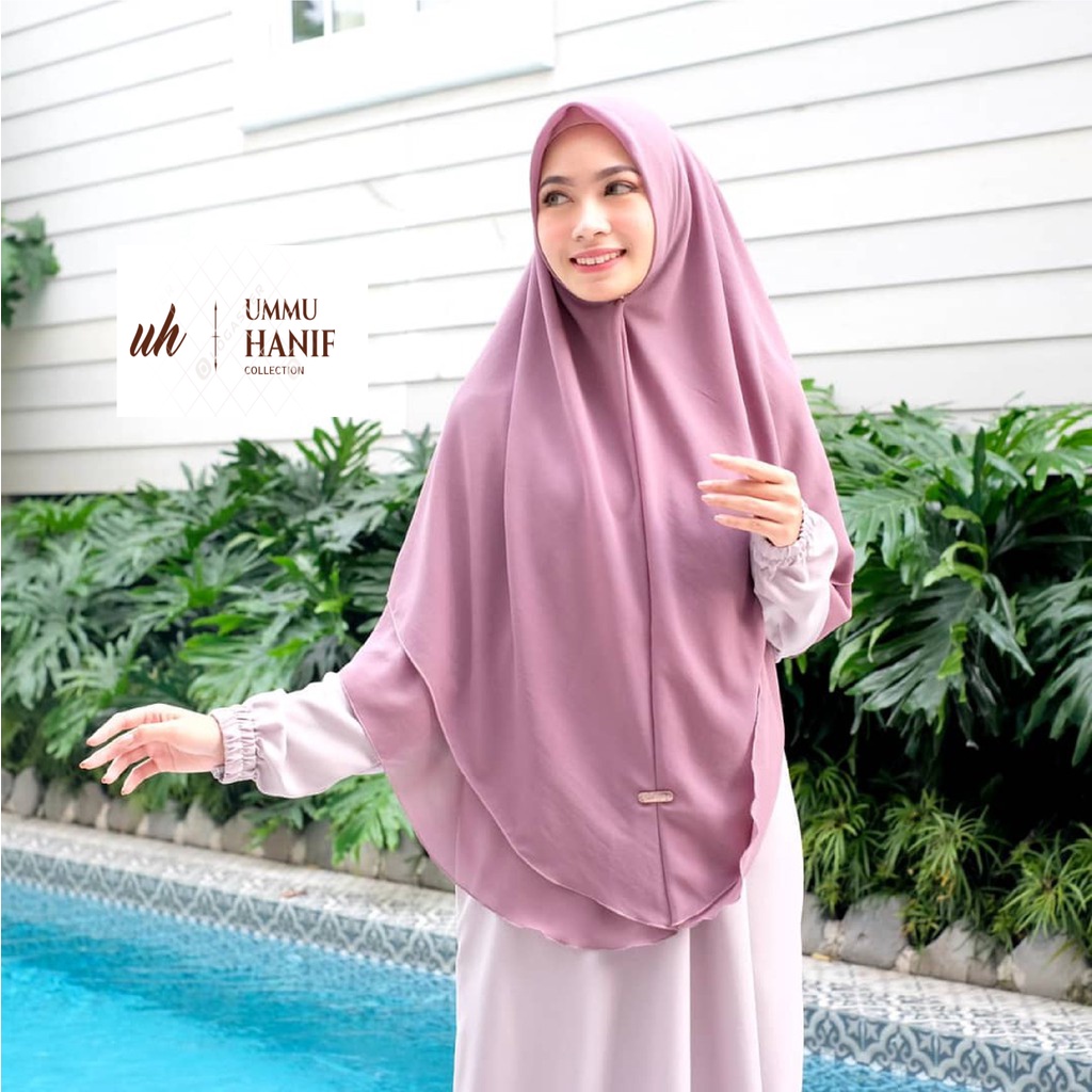 Jual Jilbab layer 2 Jumbo 103x112 cm | Shopee Indonesia