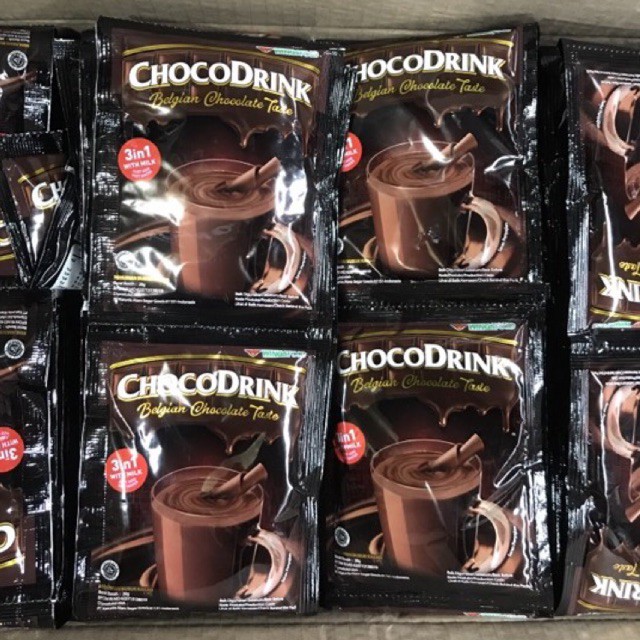 Jual ChocoDrink 1 Renceng 10 Sachet + Bonus 5 Sachet - Choco Drink ...