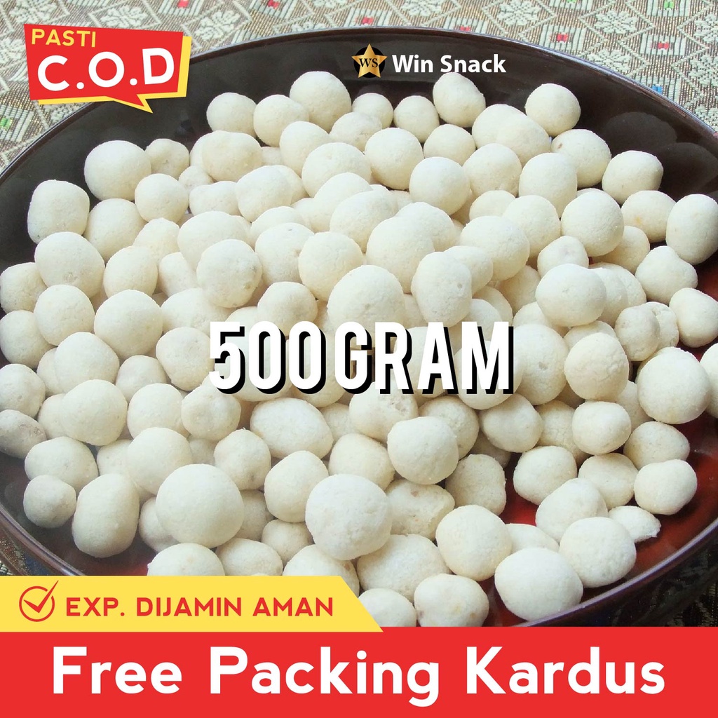 Jual Makanan Ringan Kacang Polong 500 Gram Snack Kiloan Jajanan Cemilan