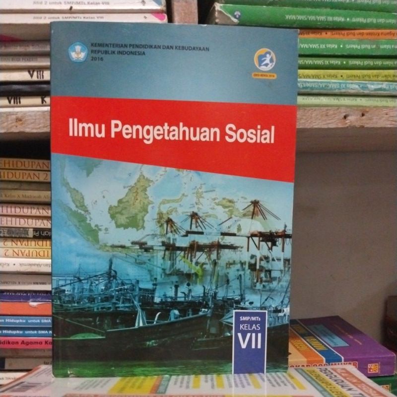 Jual buku ips/ilmu pengetahuan sosial kelas VII/7/1 smp/mts bse/bos/kemendikbud | Shopee Indonesia