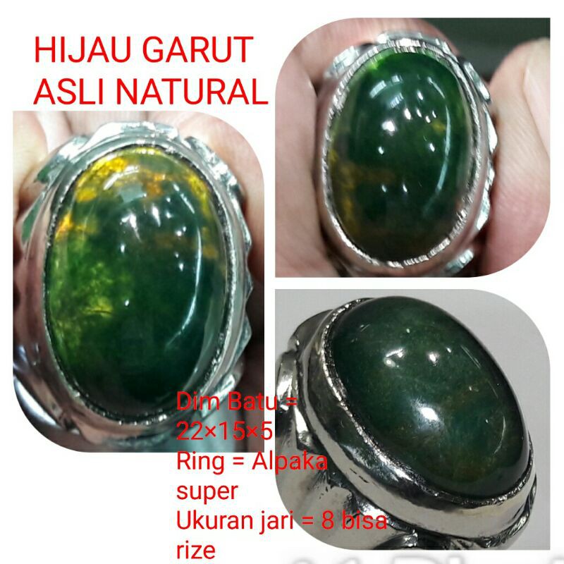 Jual BATU HIJAU GARUT NATURAL 01 | Shopee Indonesia