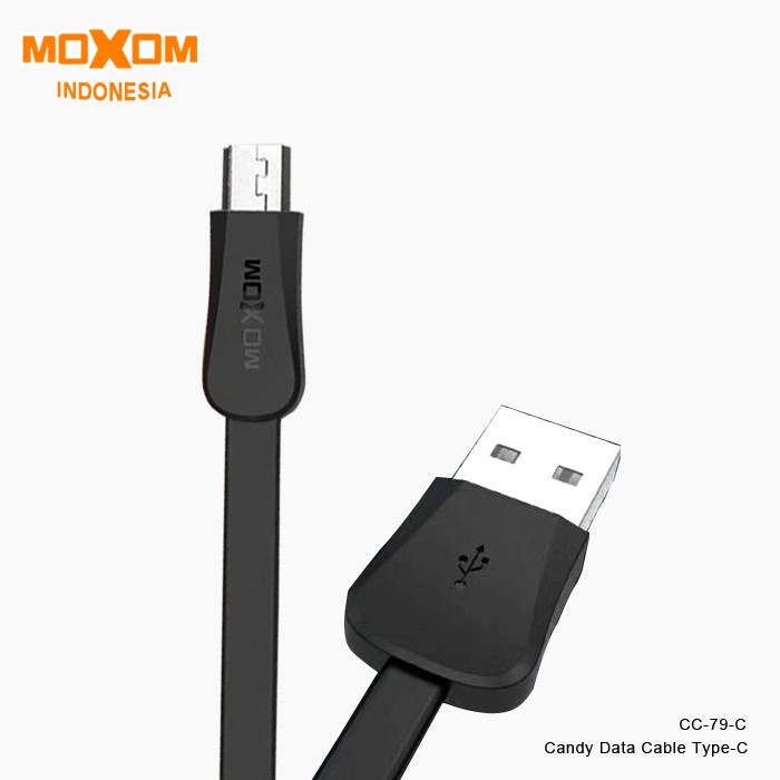 Jual MOXOM Candy Data Cable 2.4A Fast For Micro 1 Meter CC-79 | Shopee ...