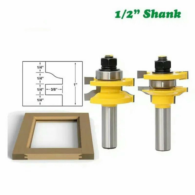 Jual Mata Pisau Profil Panel Pintu Raised Door Cabinet Trimmer Router ...