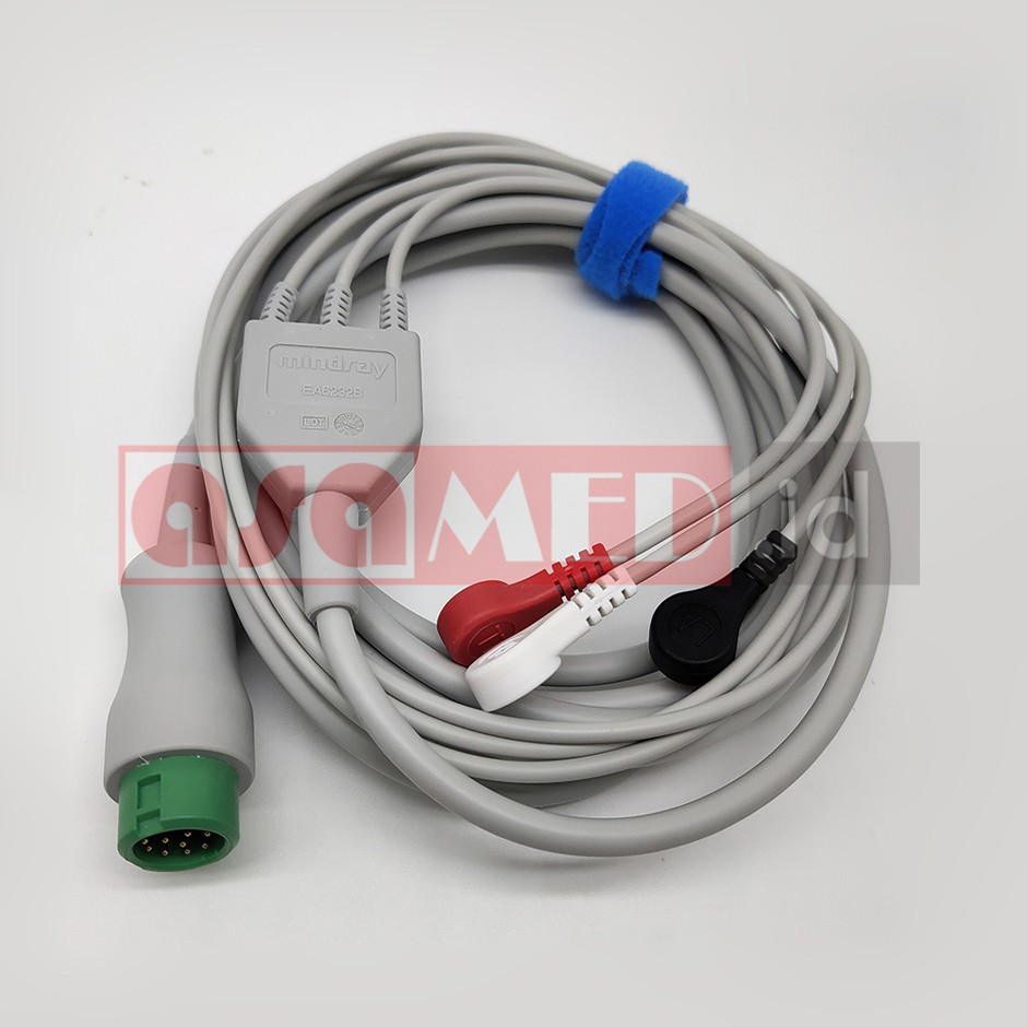 Jual Kabel ECG Monitor Mindray Original 12 Pin 5lead & 3Lead | Shopee ...
