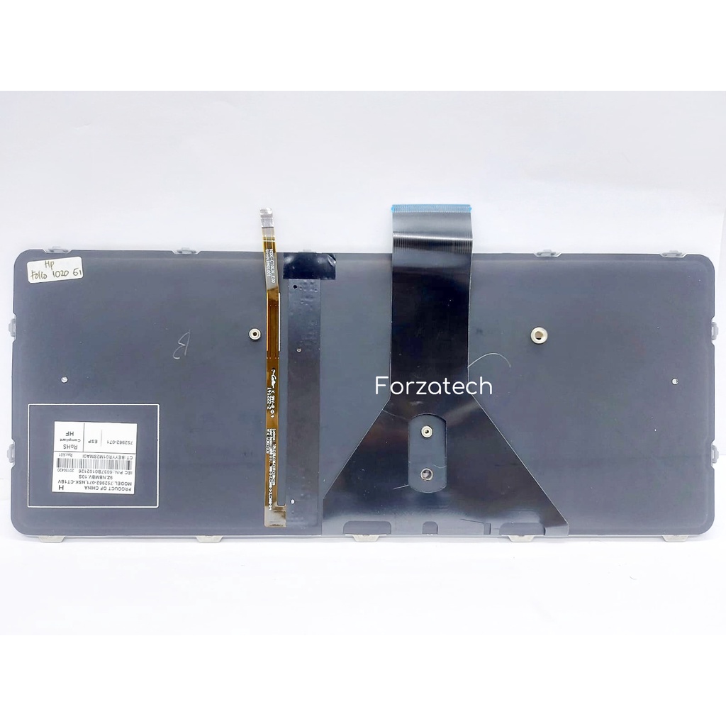 Jual HP Laptop Keyboard Elitebook Folio 1020 G1/1020 G2/1030 G1 ...