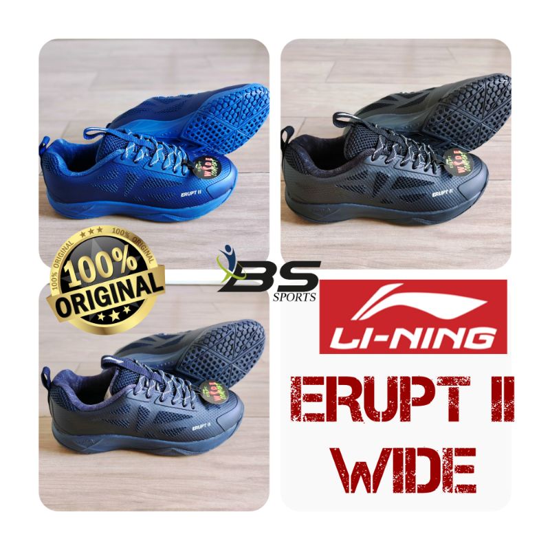 Jual SEPATU BADMINTON SEPATU LINING ERUPT II ERUPT 2 WIDE ORIGINAL 100% ...