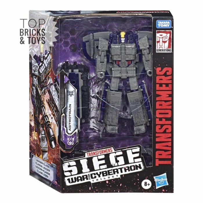 Jual HASBRO, Transformers WFC Siege Leader Class Astrotrain (WFC-S51 ...