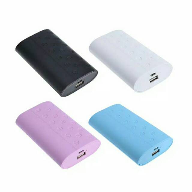 Jual kesing pb isi 3pcs LED plus modul case powerbank 3 slot casing ...