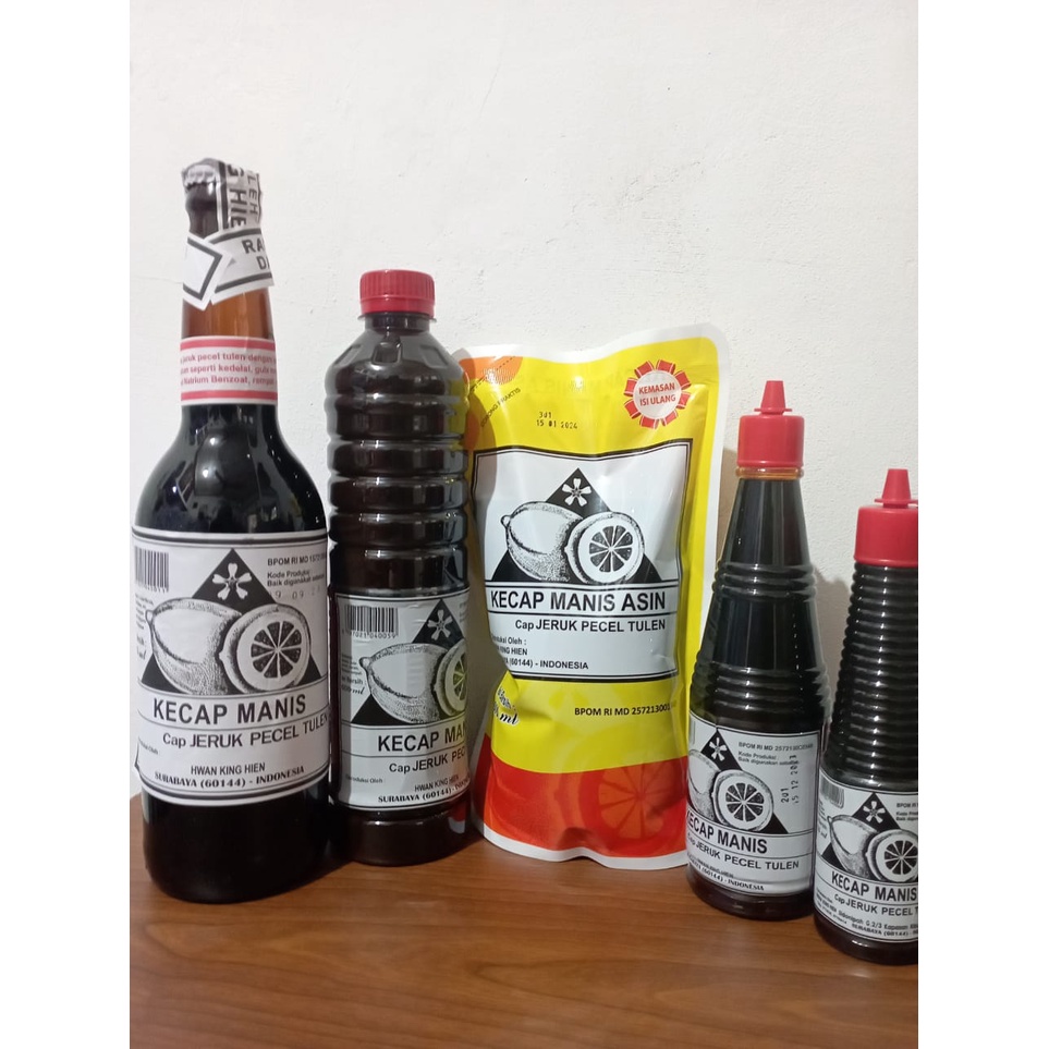 Jual Cap Jeruk Tulen, Kecap manis khas Surabaya 600ml | Shopee Indonesia