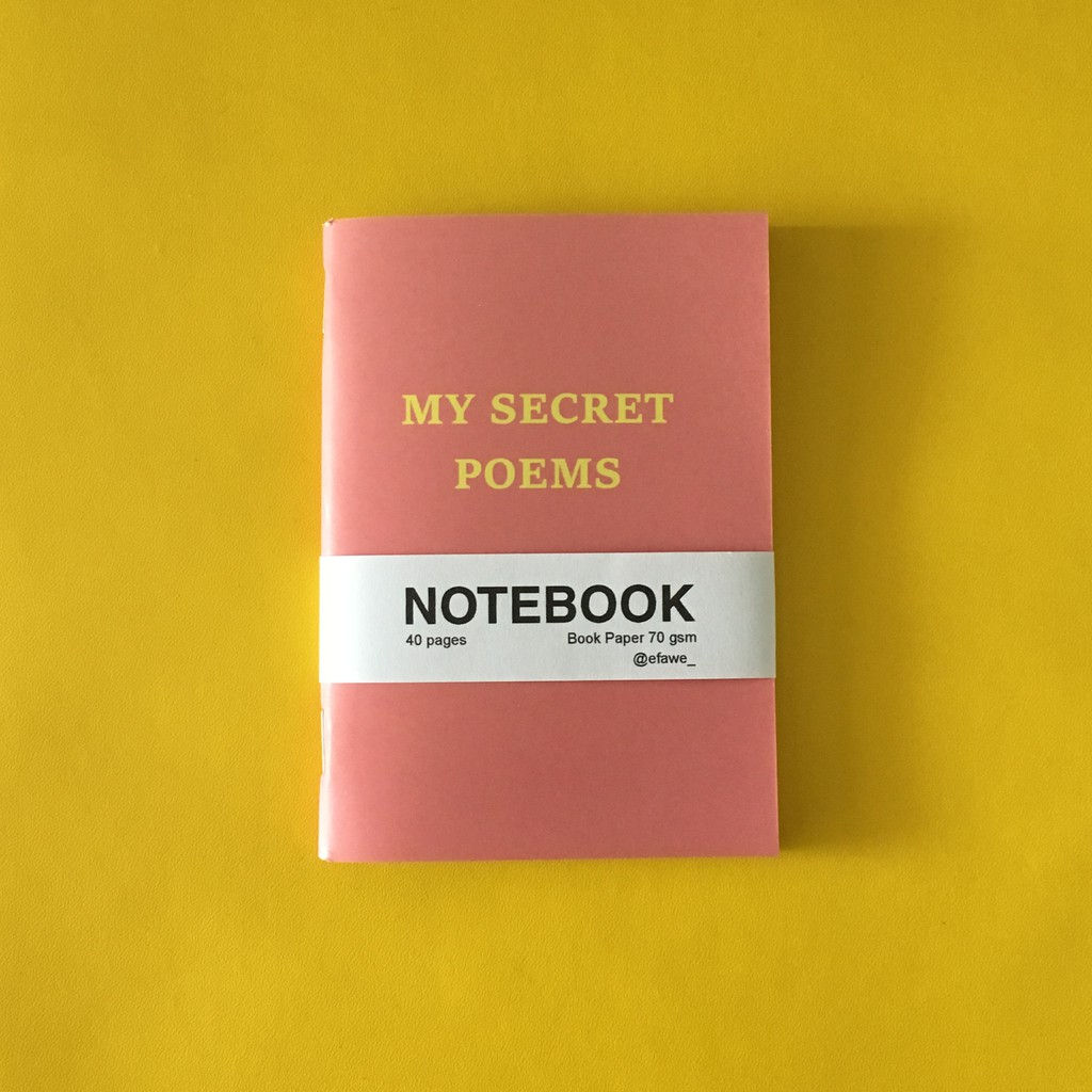 Jual Notebook - Secret Poems | Shopee Indonesia