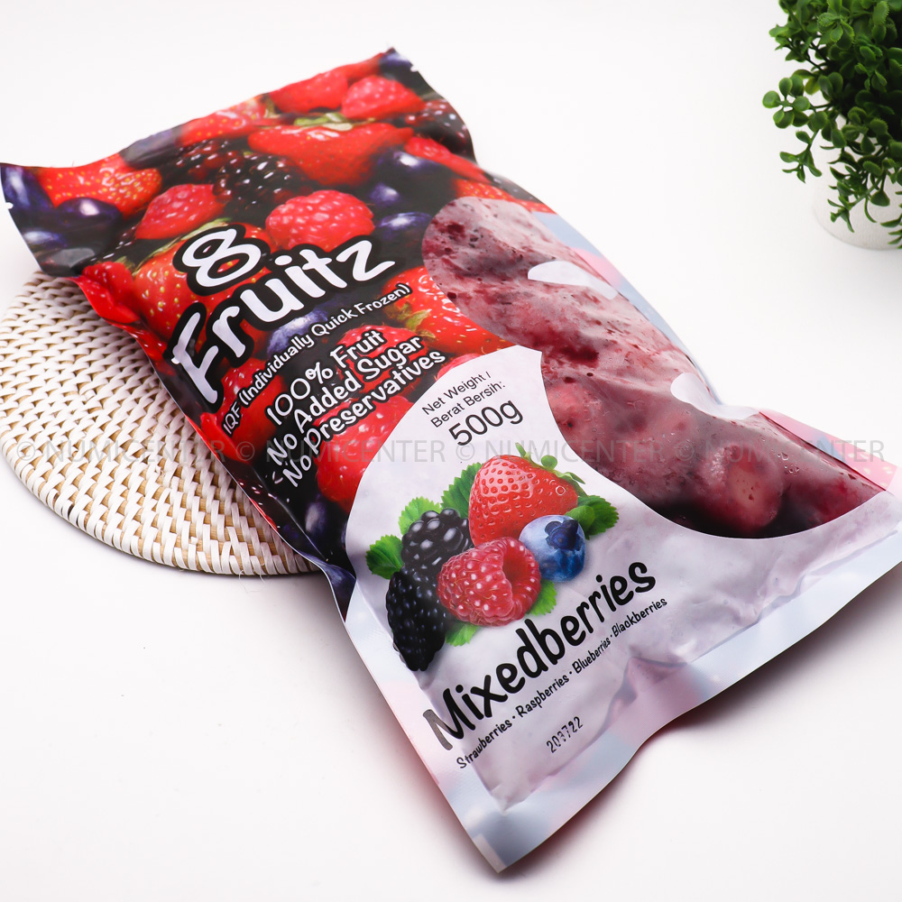 Jual 500G IQF Frozen Mixed Berries Buah Campur Beku - 8 FRUITZ | Shopee ...
