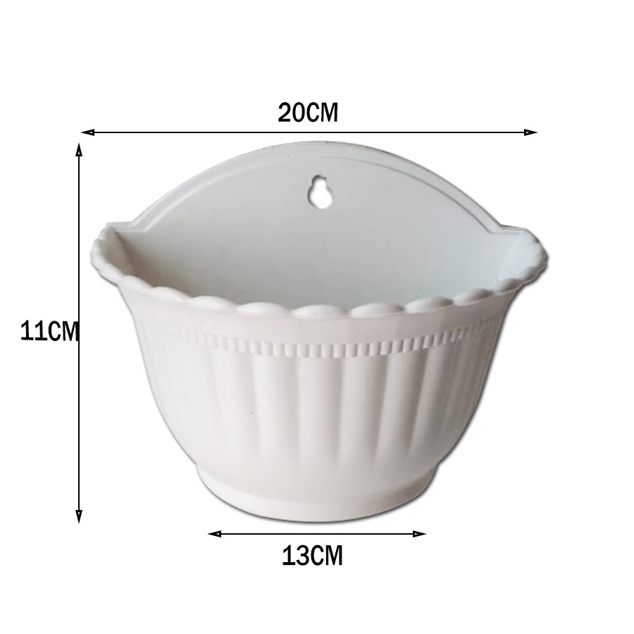 Jual POT TEMBOK ISSABELA POT TANAMAN BUNGA HIAS DINDING CANTOL WARNA ...