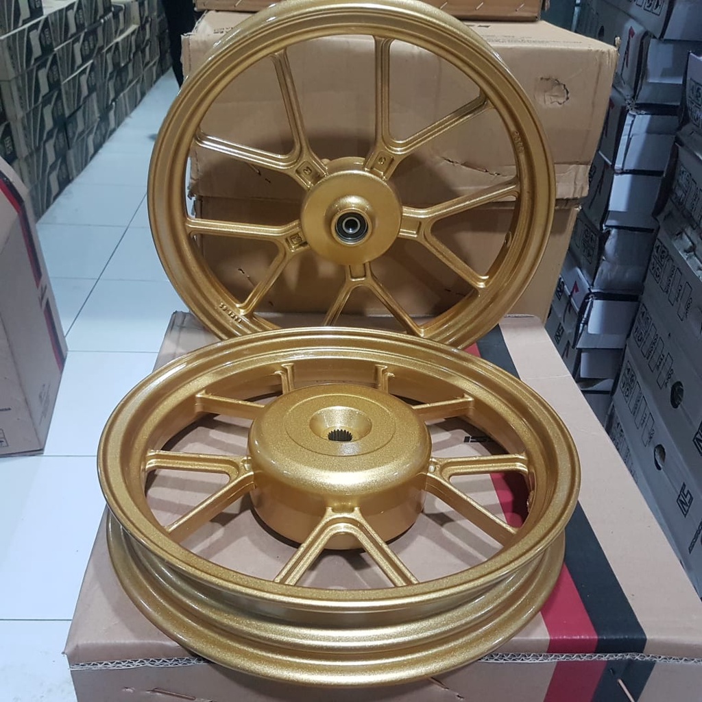 Jual VELG RACING V ROSSI VENOM CALISTO VARIO 110 UKURAN 215/185-14 GOLD ...