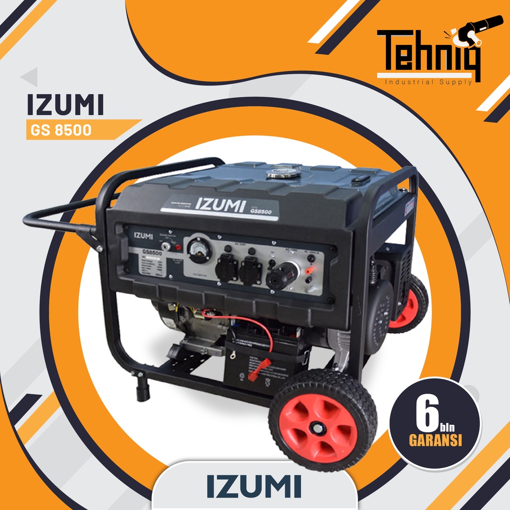 Jual Mesin Genset Generator Bensin Listrik IZUMI GS 8500 | Shopee Indonesia
