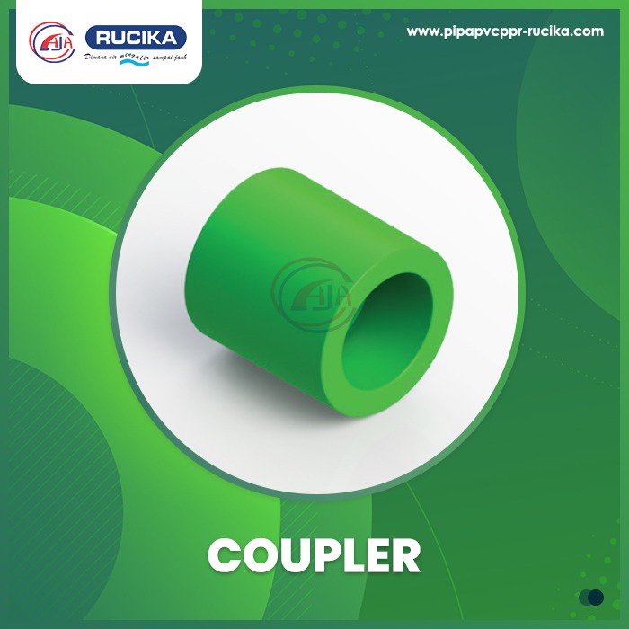 Jual Coupler PPR 1/2" (20mm) / Sock PPR 1/2" / Sok PPR 1/2" / Coupler 1 ...