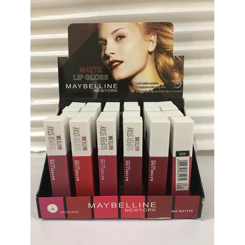 Jual LIPCREAM SUPERMATTE INK DOVE MAYBELLINE SERI BARCODE LIKE ORIGINAL ...