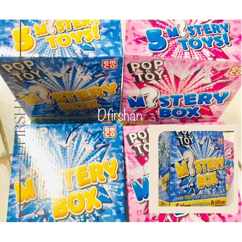 Jual Pop a Toy Mystery Box Mainan Anak/isi 5(dfirshan) | Shopee Indonesia