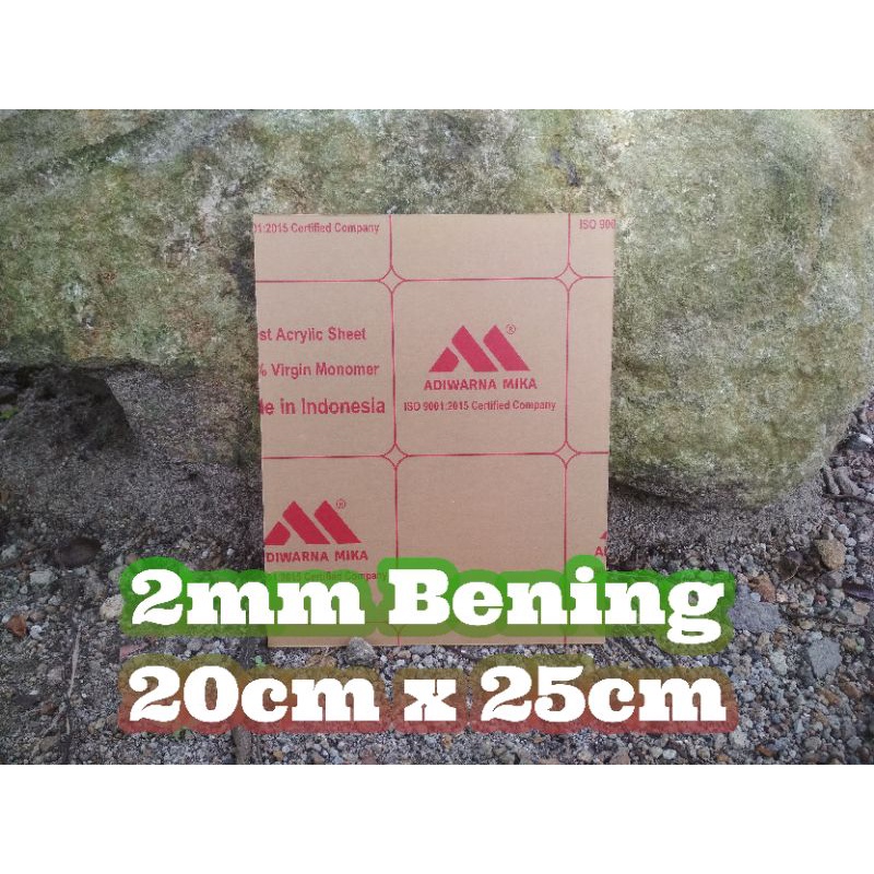 Jual Acrylic Sheet/Akrilik Lembaran 2mm, Bening (20cm x 25cm) | Shopee ...