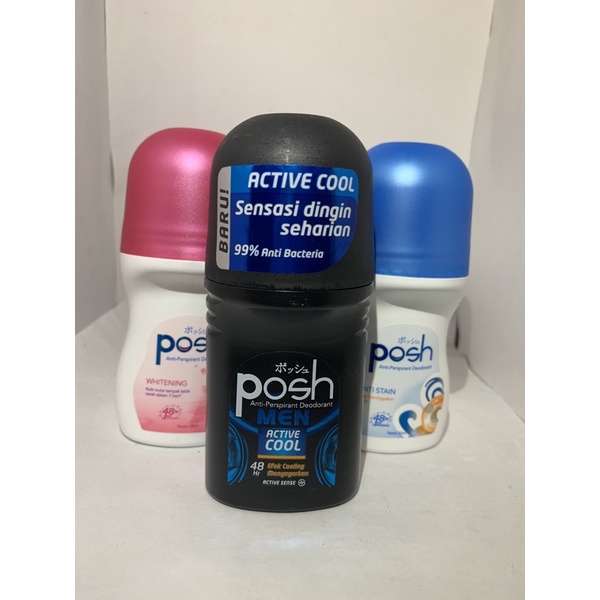 Jual Posh anti perspirant deodorant 50ml | Shopee Indonesia