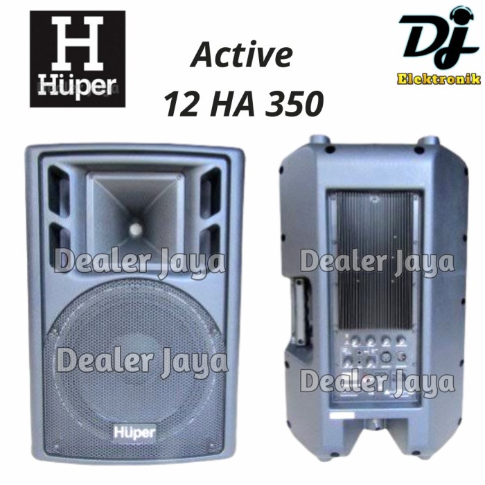 Jual Speaker Aktif Huper 12HA350 / 12 HA 350 - 12 inch (Sepasang ...