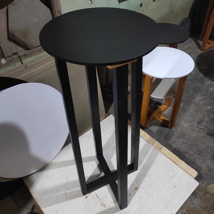 Jual saMju Meja Bar Minimalis Meja Tinggi Bulat Meja Cafe Scandinavian ...