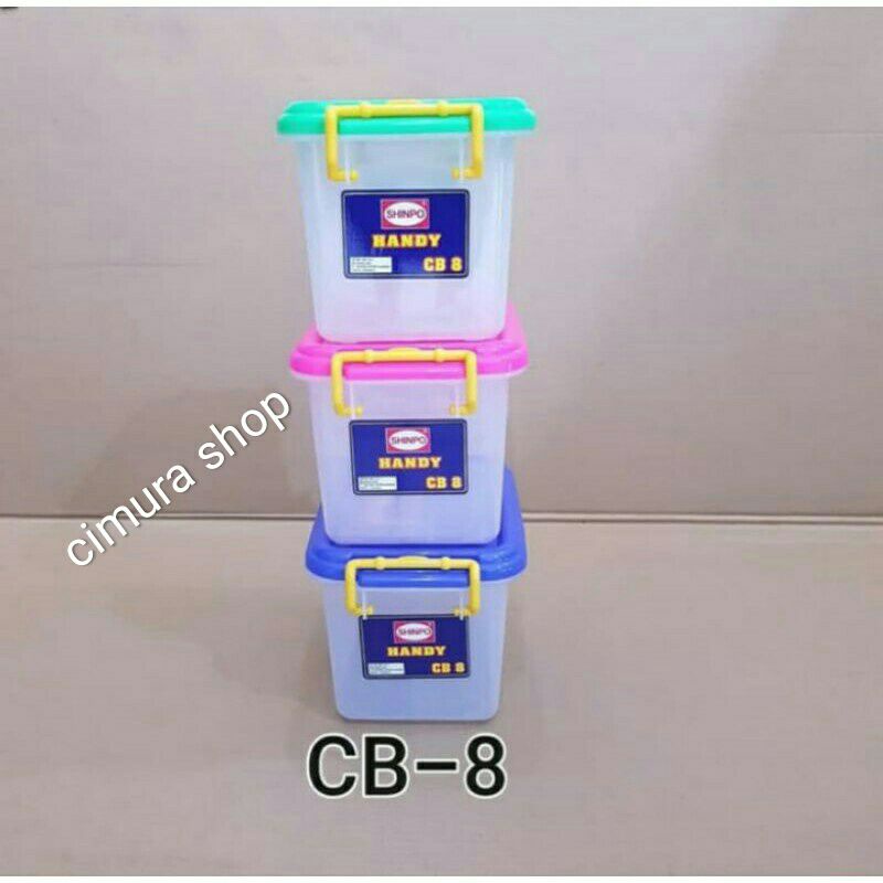 Jual Box cb 8 shinpo/tempat serbaguna/box ada handle pegangan/box murah ...