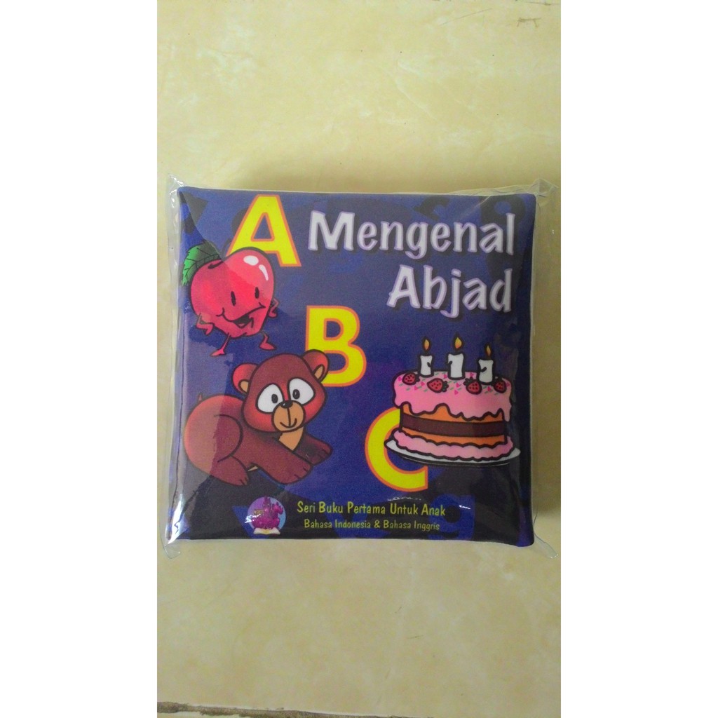 Jual buku bantal / soft book mengenal abjad | Shopee Indonesia