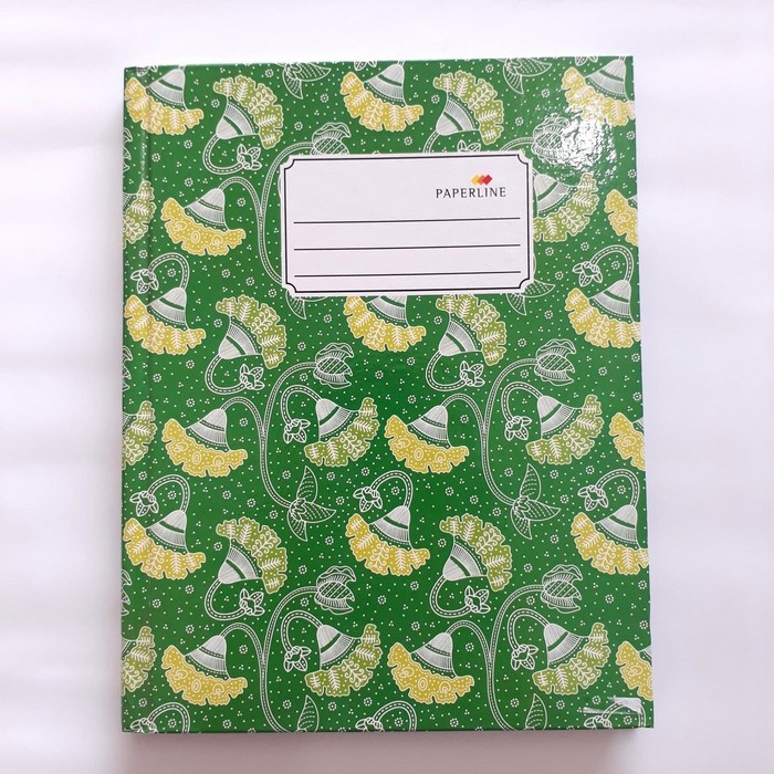 Jual Buku Tulis Hardcover Quarto/ kuarto Paperline 100 lembar | Shopee ...