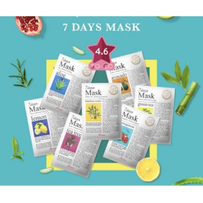 Jual ARIUL 7 DAYS MASK | Shopee Indonesia