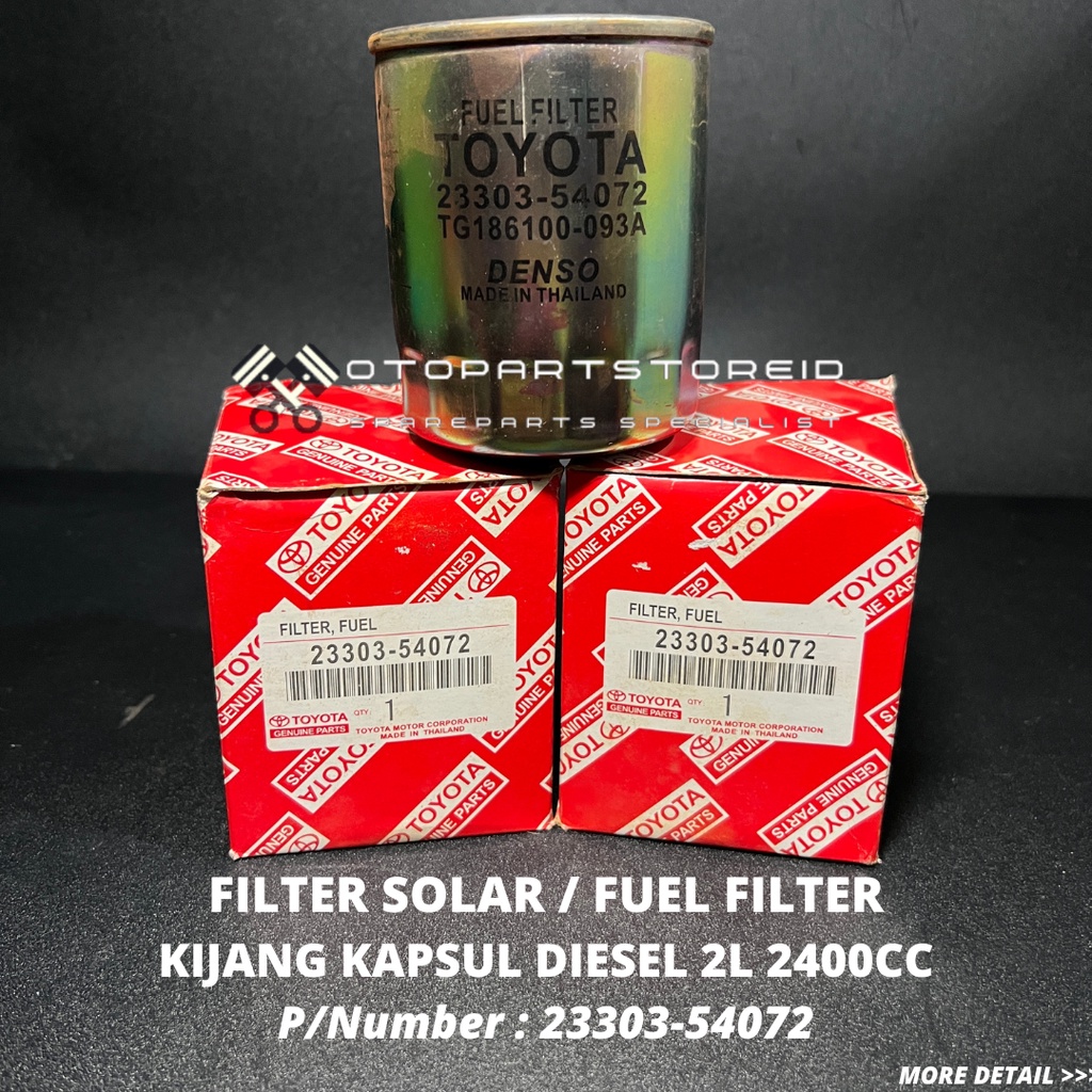 Jual FILTER SOLAR / SARINGAN SOLAR KIJANG DIESEL DMAX LUV ELF PANTHER ...